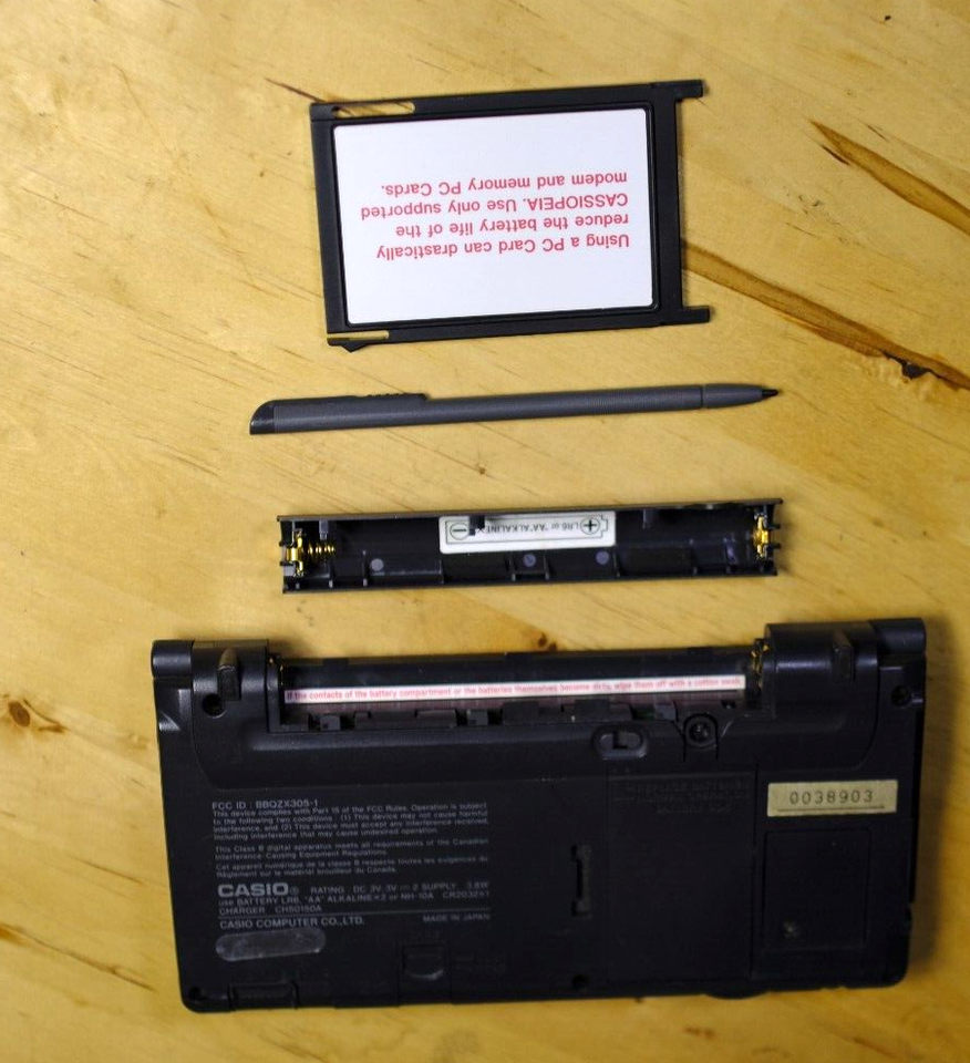 Cassiopeia A-11 4MB - RARE Vintage PDA / Pocket Computer - Casio ...