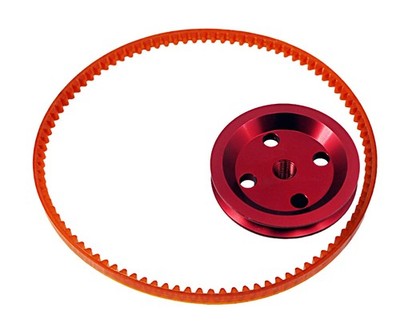 Alloy Flywheel / Belt for Converting Gas Engine to Electric Start for ...