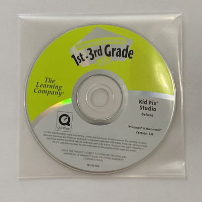 The Learning Company Kid Pix Studio Deluxe (Win/Mac PC CD-ROM, 2004 ...