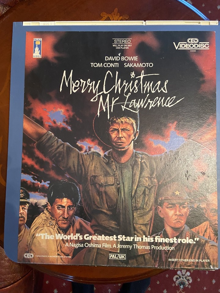David Bowie Merry Christmas Mr Lawrence And Spiders From Mars Laserdisc ...
