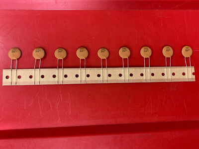 10x 503M100Z5UTR NIC CAPACITOR CERAMIC DISC 0.05UF 100V Z5U 20% RADIAL ...