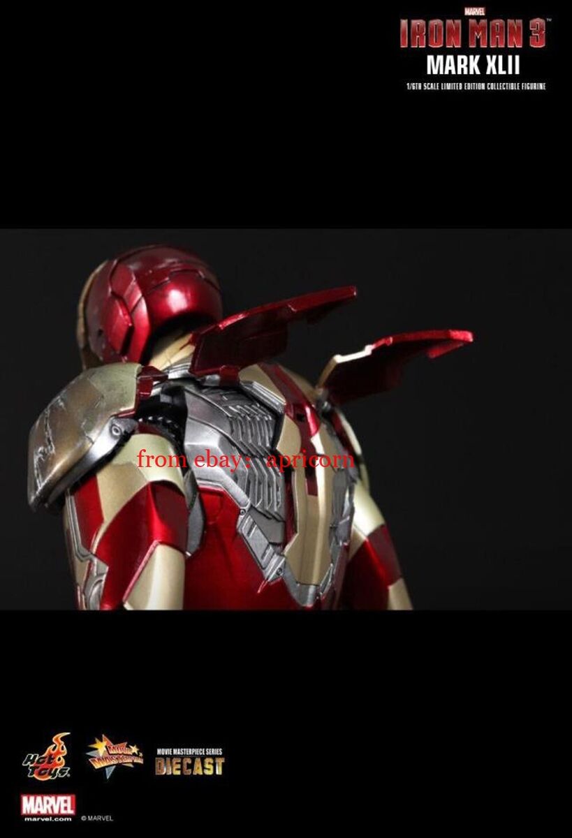HotToys MMS197-D02 MK42 Iron Man 1/6 Collectible Action HotToys MMS197-D02 MK42 Iron Man 1/6 Collectible Action