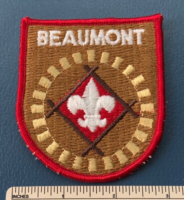 Vintage BEAUMONT RESERVATION Boy Scout Camp PATCH Greater Cleveland ...