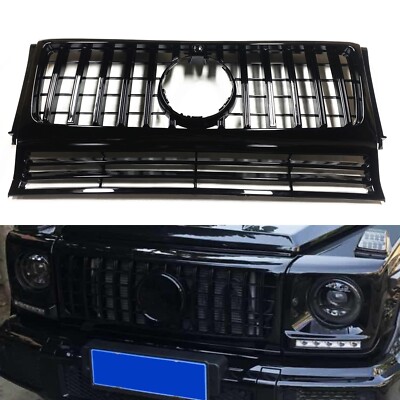 Front Grille GTR for Mercedes G Class W463 1990-2018 G500 G550 G65 G55 ...
