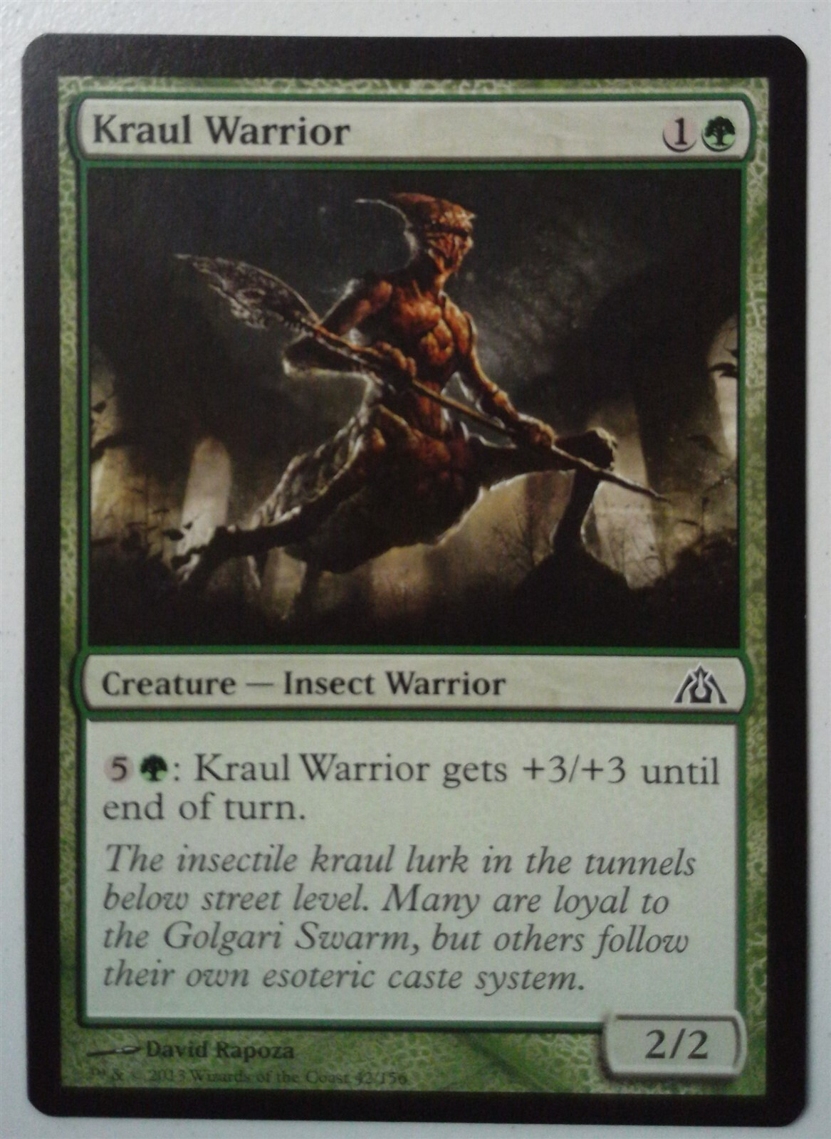 Kraul Warrior *PLAYSET* Magic MtG x4 Dragon's Maze SP | eBay