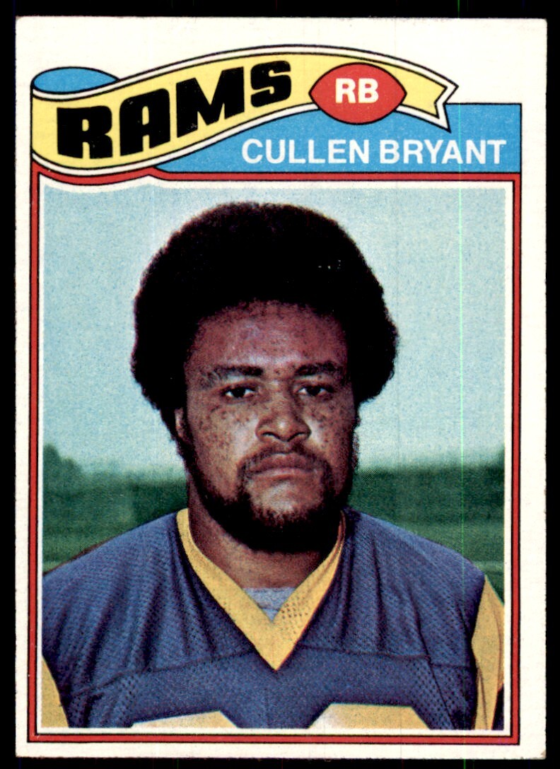 1977 Topps Cullen Bryant Football Card Los Angeles Rams #154 | eBay