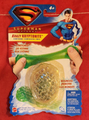 Mattel DC Comics Superman Returns Krazy Kryptonite Slime 2006 | eBay