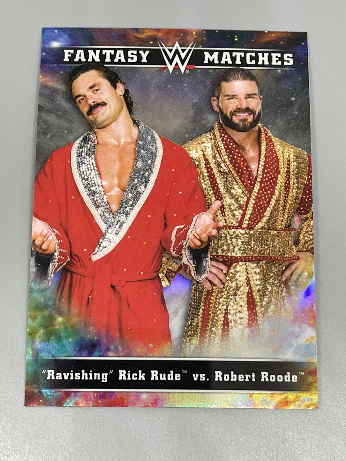 Ravishing Rick Rude Vs Robert Roode 2020 Topps Chrome WWE Fantasy ...