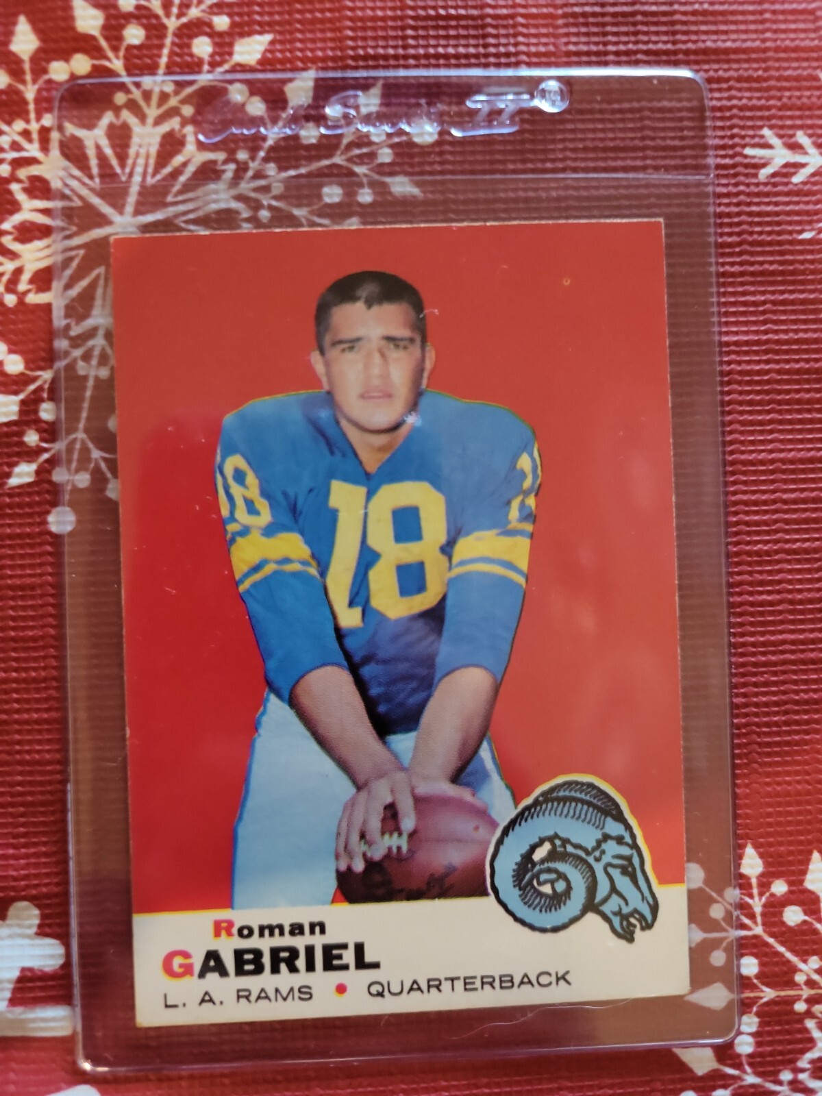 1969 Topps Football Roman Gabriel Card EX/M to EX/MINT+ see Pics | eBay