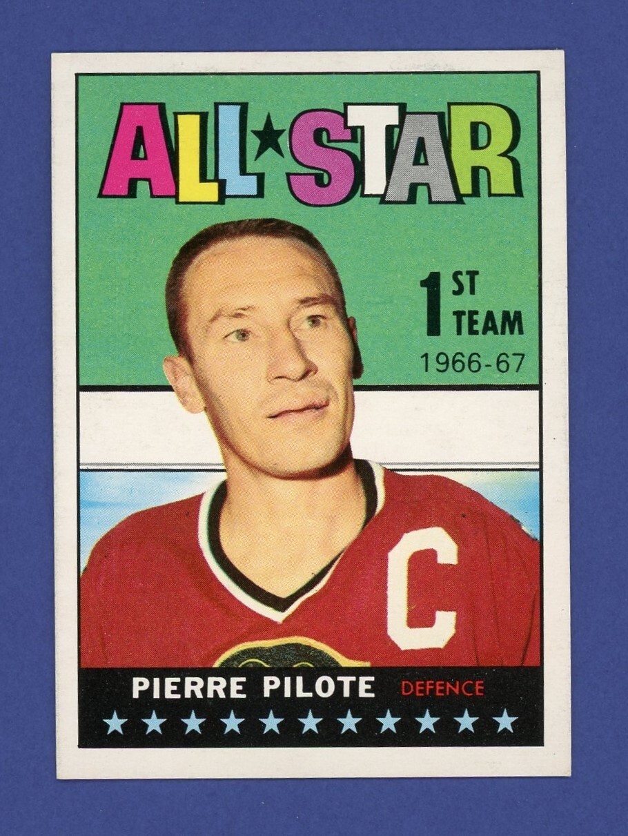 1967 Topps Pierre Pilote #122 NM MT | eBay