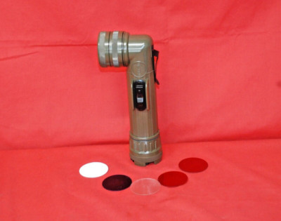 FLASHLIGHT INCANDESCENT N47-IB, 471.88 HR MAX RUN TIME, OLIVE PLASTIC ...