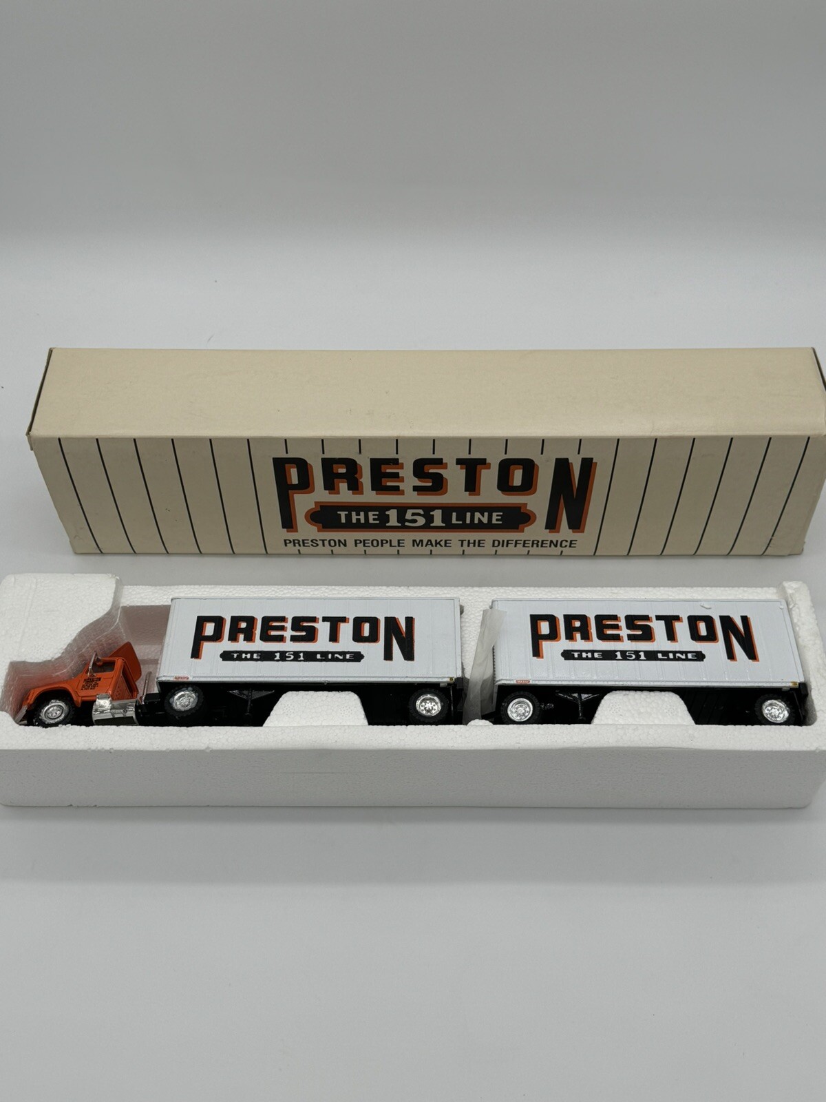 New Tonkin 1:50 Preston The 151 Line Semi Ford Tractor W/Double ...