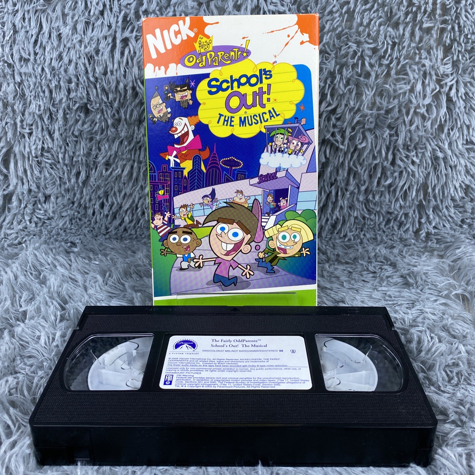 The Fairly Odd Parents - School's Out The Musical VHS Tape 2005 ...