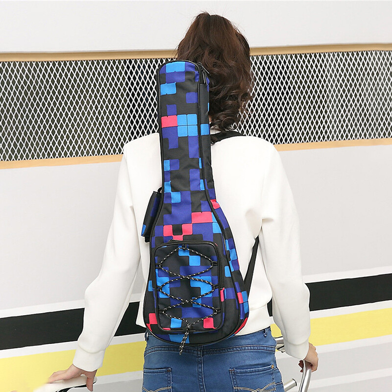 Ukulele Backpack Protective Storage Bag Mandolin Oxford Carry Case ...