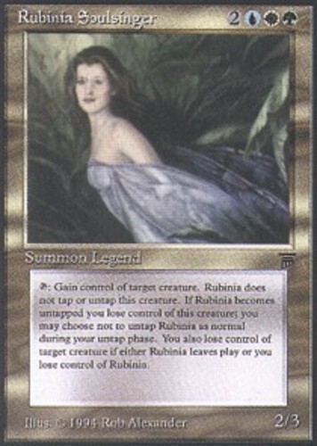 Rubinia Soulsinger LP, English MTG Legends | eBay