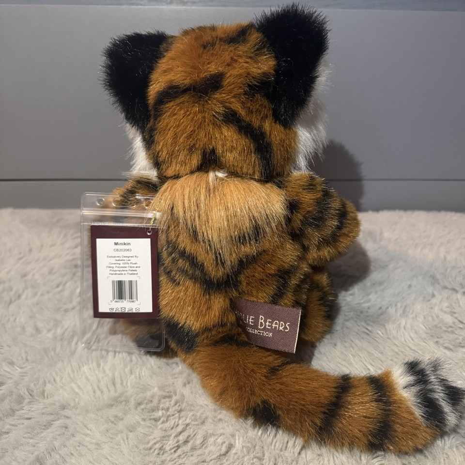 Charlie Bears 2020 Retired Minikin Tiger | eBay UK