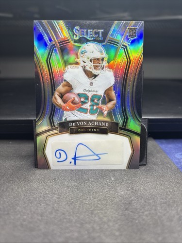 2023 Select De’Von Achane Rookie Signatures Prizm Auto 146/199 RC | eBay