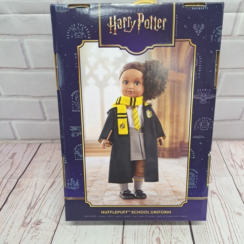Harry Potter 18" Doll Hufflepuff School Uniform New In Box | eBay