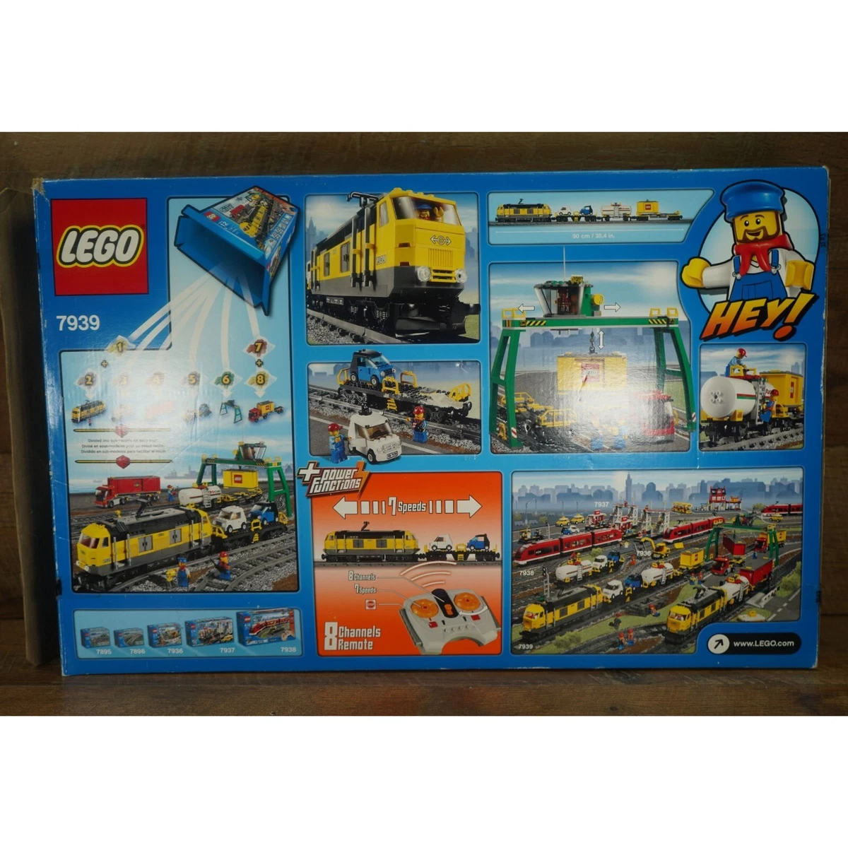 Lego City Cargo Train 7939