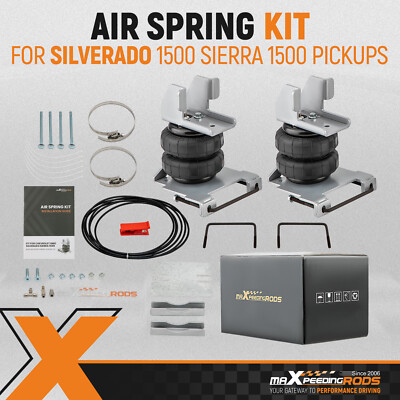 Air Spring Bag Tow Assist Rear 5000lbs For GMC Sierra Chevrolet 1500 ...