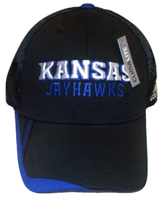 Kansas Jayhawks Flex Adidas Hat - Size S/M | eBay