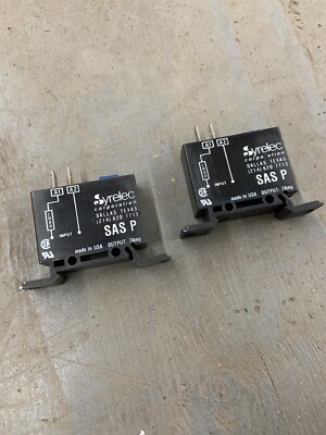 2 Syrelec SAS P timed relay SASP-10S-110A | eBay UK