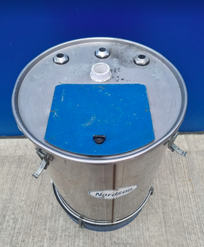 Nordson NHR 50lb Fluidizing Powder Hopper, Nordson Hopper NHR-2-50 #2 ...