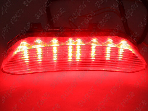 Clear LED Tail Brake Turn Signals Light Indicator For Yamaha YZF R1 ...