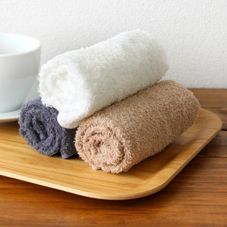 Cotton 100% Oshibori Hand Towel 10set 34×36cm MADE IN JAPAN SENSYU ...