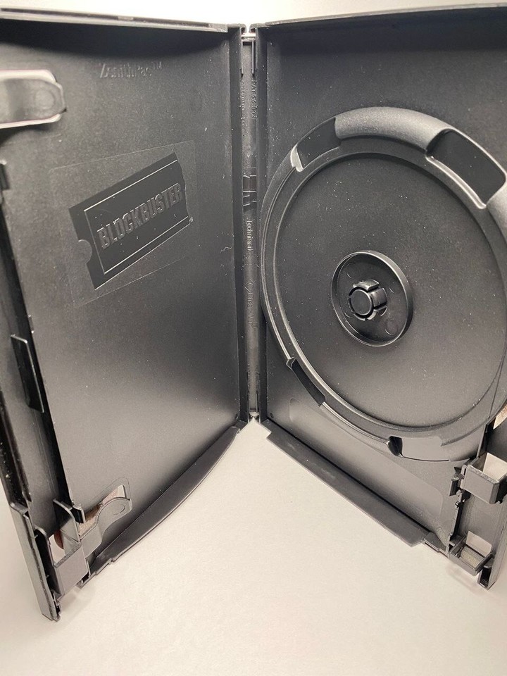 Blockbuster DVD Empty Plastic Black Case Total Access Insert | eBay