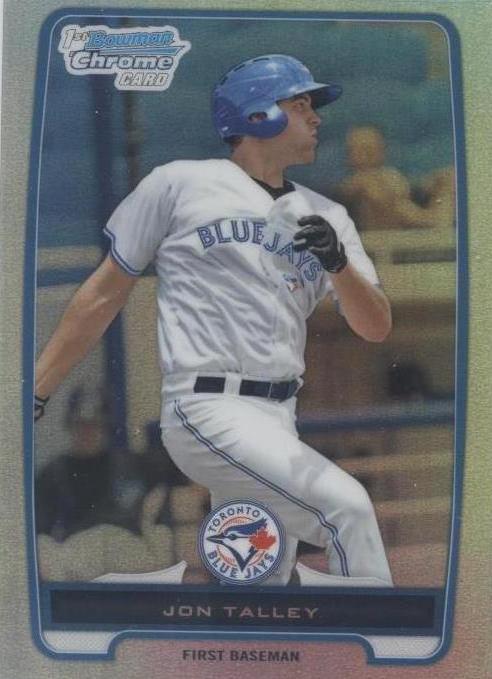 2012 Bowman Chrome - Prospects Jon Talley #BCP133 Refractor (RC) for ...