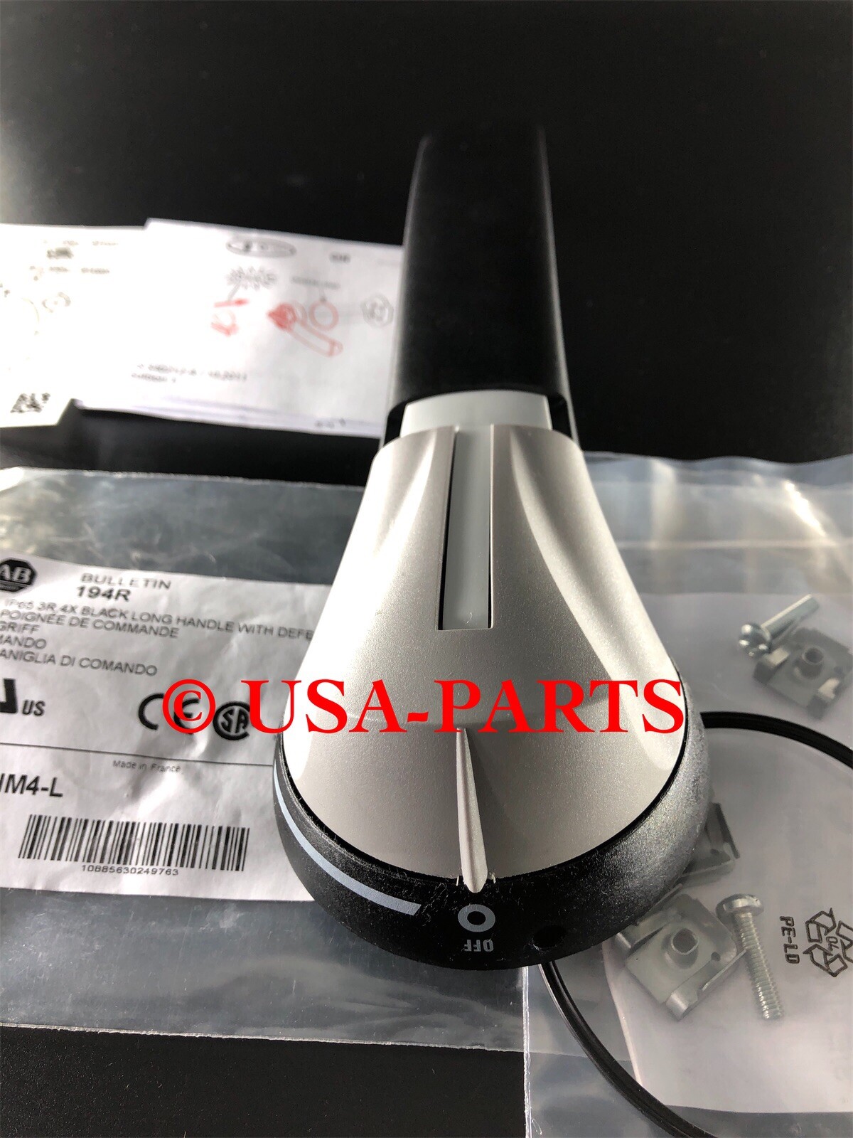 Allen Bradley 194R-HM4-L Handle ** Brand New ** 194RHM4L *Ships Same ...