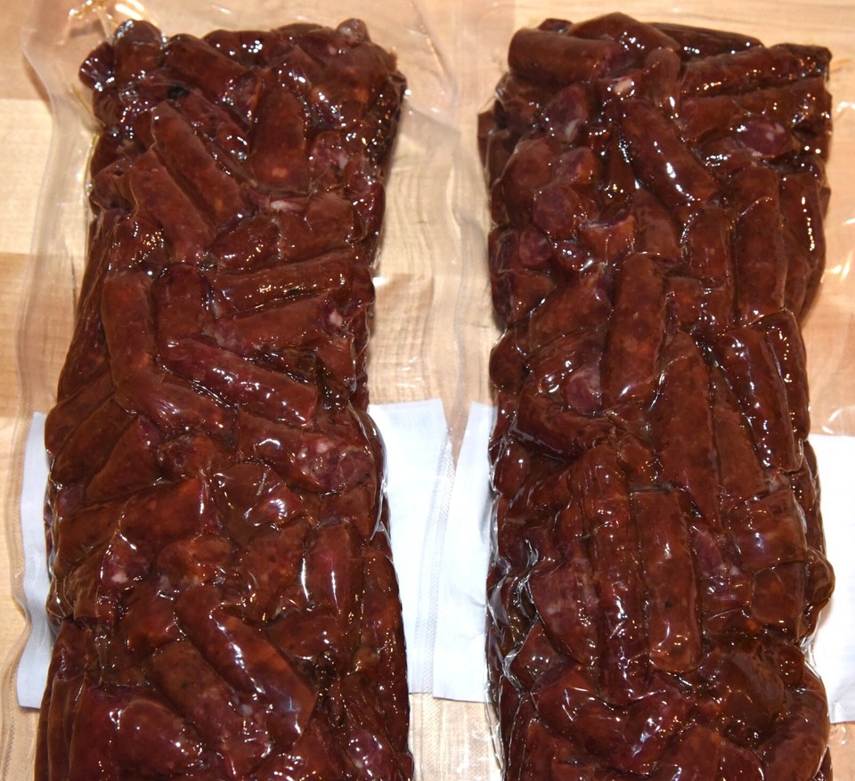 ORIGINAL Beef Stick Ends/Pieces BULK 4 Pounds (2x 2 lbs) Sugar River ...