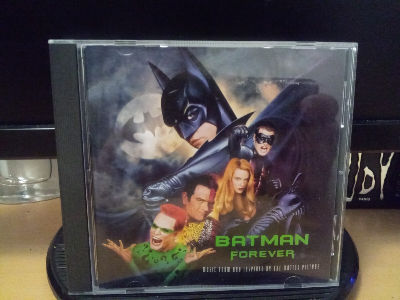 BATMAN FOREVER MUSIC FROM MOTION PICTURE ATLANTIC RECORDS CD 1353 ...