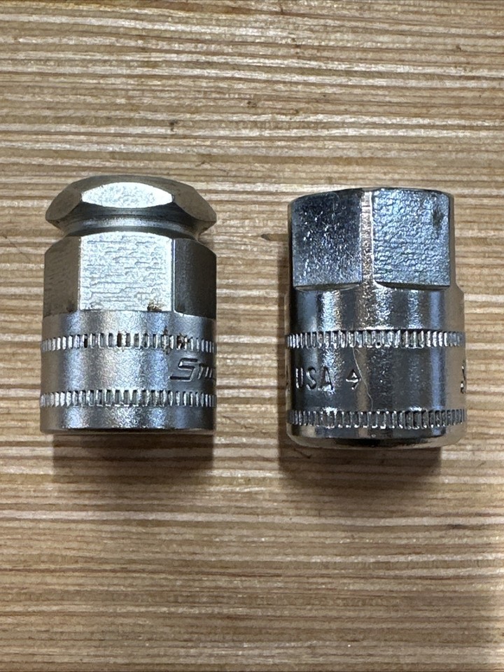 Snap On Tools 12mm AFM121 and 17mm CPT110A Vintage Specialty Sockets ...