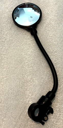 BLACK Bicycle Rear View Mirror Bike Cycling Clear Wide Range Back Sight ...