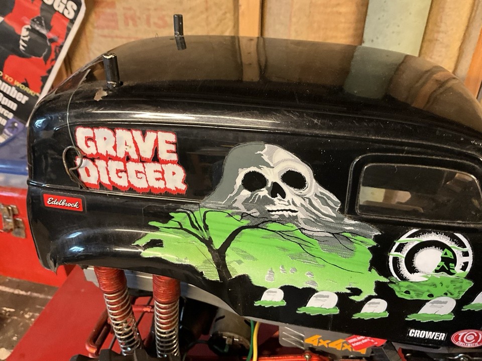 Grave Digger Tamiya Original Clod Buster 1/10 RC 4WD Monster Truck | eBay
