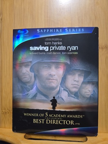 Saving Private Ryan Blu-ray 2010 2-Disc Sapphire Series with Slipcover Hanks | eBay