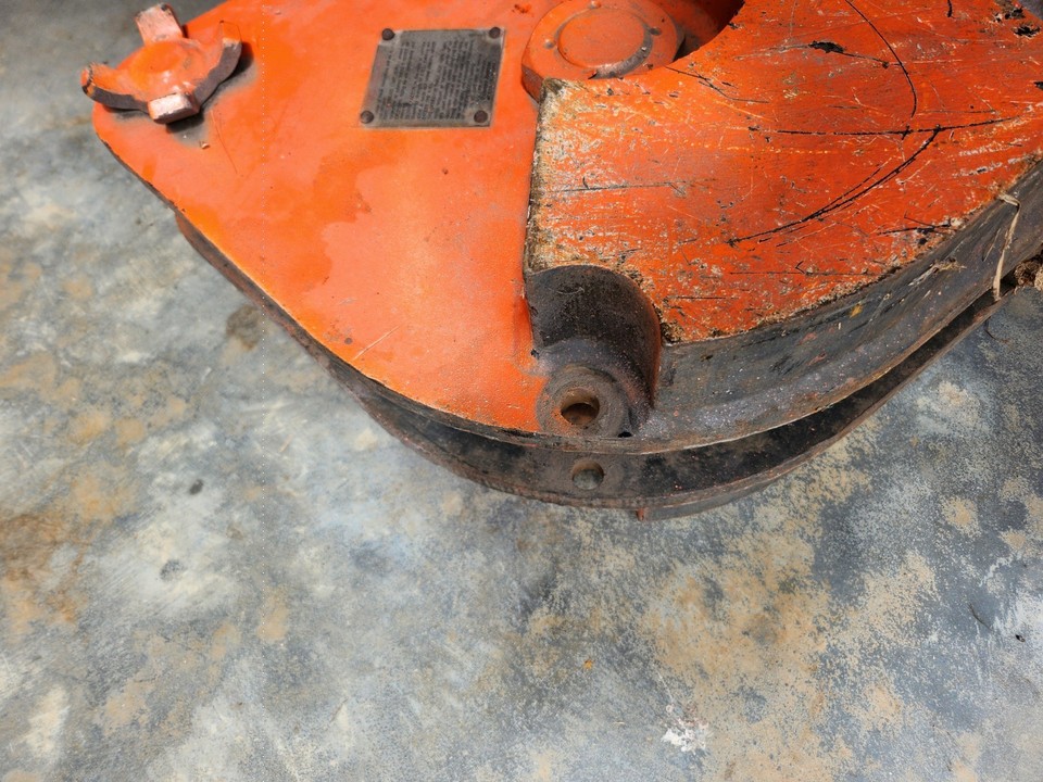 Gunnebo Johnson 12.5 Ton Single Sheave Snatch Block Mdl# SB12S12BH for ...