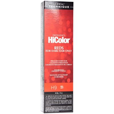 Loreal Exc. Creme HiColor 1.74oz - H9 Red Hot | eBay