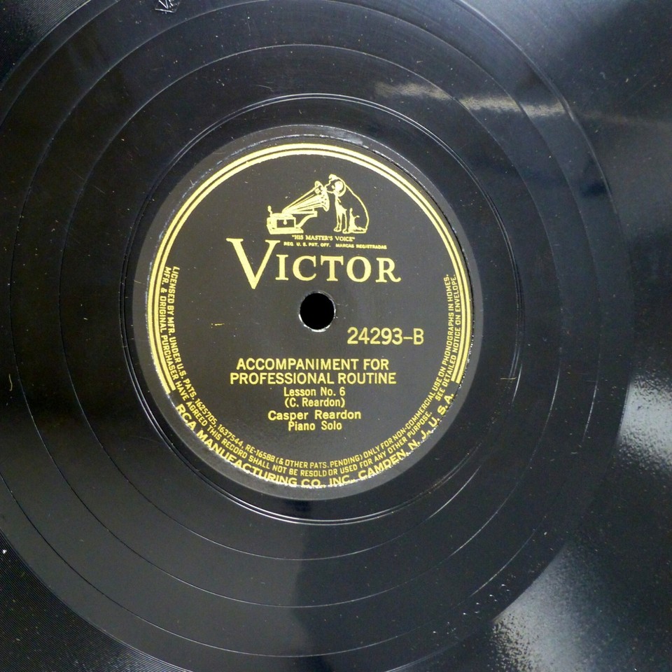 Edna Holdt & Casper Reardon TAP DANCE 78 Routine No6 MINT– Victor 24293 ...