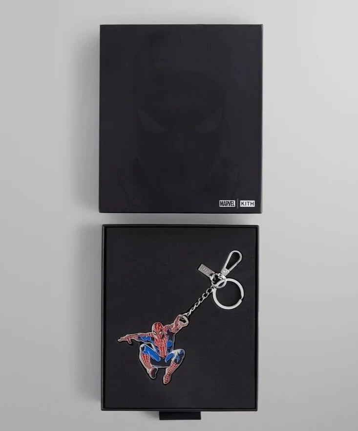 Kith x Spider-Man Enamel Key Fob Marvel SOLD OUT | eBay