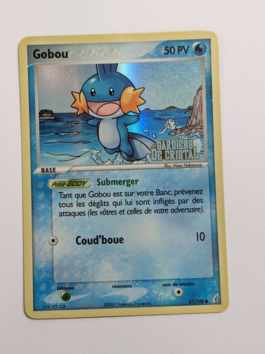 Carte Pokémon " Gobou 57/100 " Holo Ex Gardiens De Cristal Fr | eBay