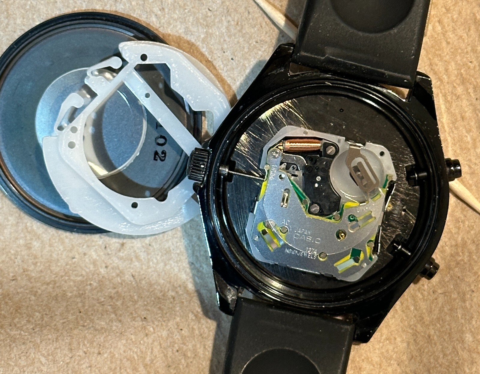 Casio Marine Gear Alarm Chronograph Diving Watch AMW320 Amw320d for ...