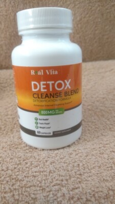 REAL VITA DETOX CLENSE BLEND [DEXTOXIFICATION FORMULA] - 1 BTL 800mg ...