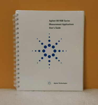 Agilent 86140-90052 86140B Series Measurement Applications User's Guide ...