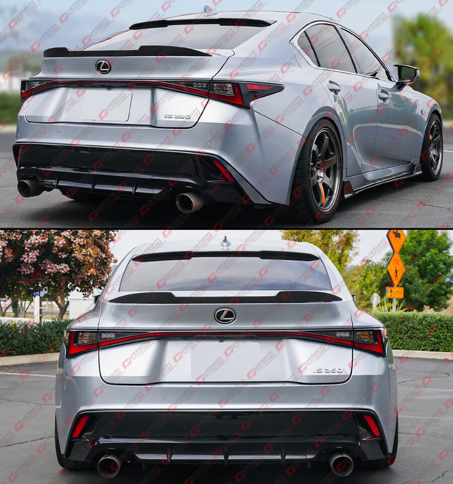 For 21-2026 Lexus IS300 IS350 IS500 CTM Carbon Fiber Highkick Trunk ...