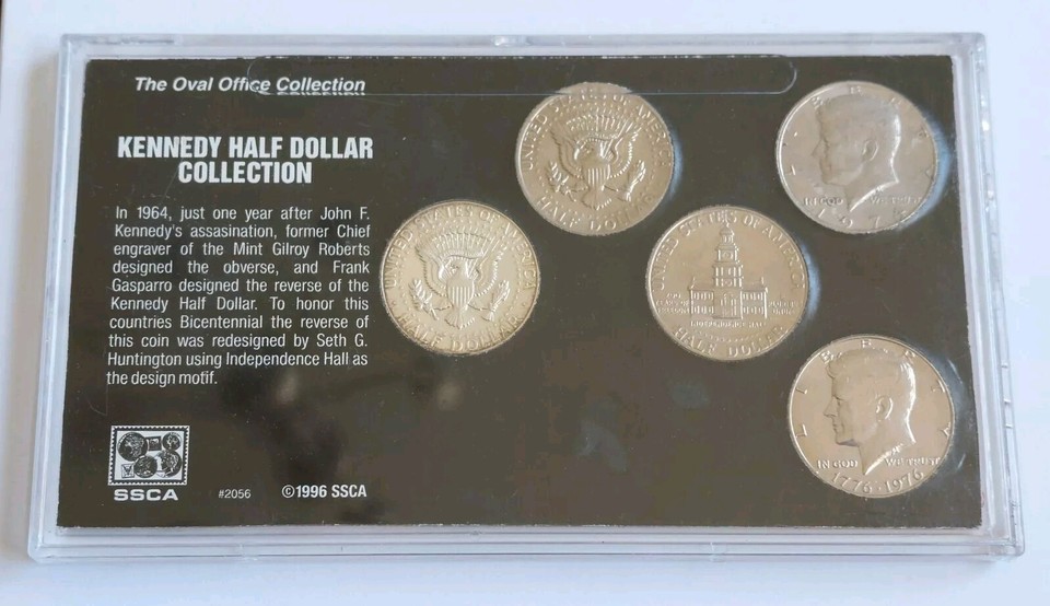Oval Office Collection - Kennedy Half Dollars Set of 5 Coins | eBay