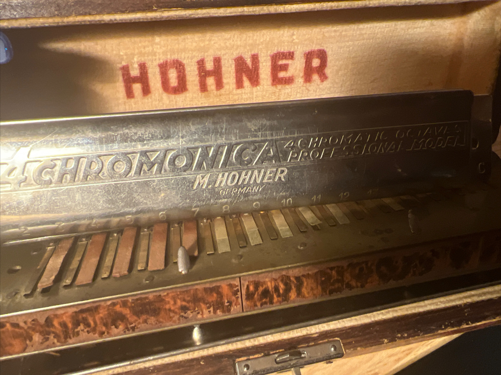 M. Hohner The 64 Chromonica 4 Chromatic Octaves Professional Model ...