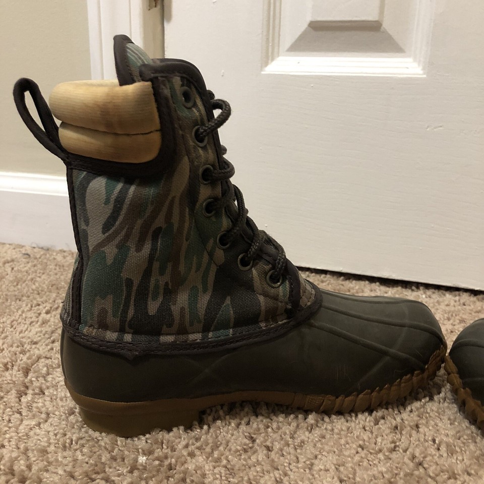 Thinsulate Proline Camo Duck Deer Boar hunting boots Mens size 4 steel ...